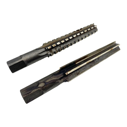 New MT2 No.2 Straight Shank Morse Taper Reamer Set Roughing Finishing ...