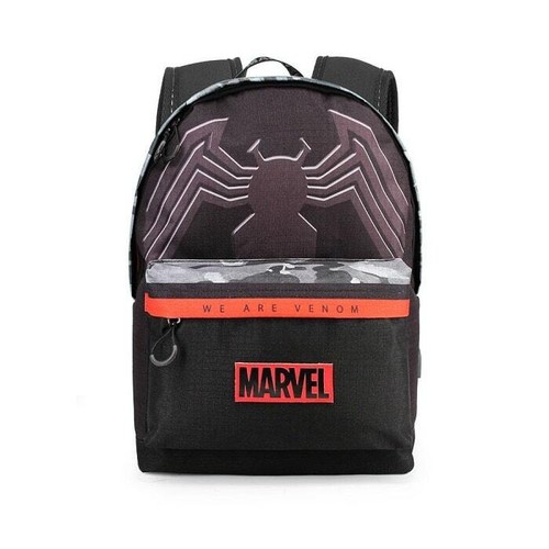 Marvel Venom - Sac à Dos 42x30 CM Multipoche Fermeture À Fermeture ...