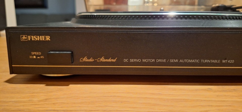 ️ Vintage Fisher MT 420 Turntable Stereo Record Player (Tested) | eBay