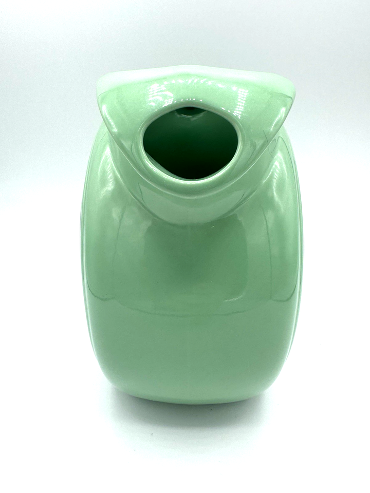 FIESTA Fiestaware Vintage Sea Mist Mint Green Large Disc Disk Pitcher 7 ...