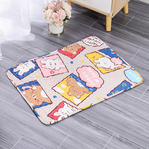 Moisture Proof Pet Dog Floor Mat Cooling Sofa Cushion Skin Friendly Cat ...