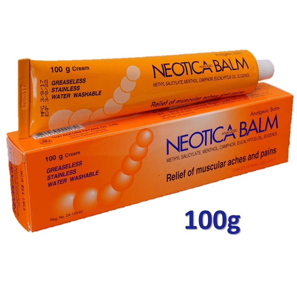 Neotica Balm Sport Relaxing Massage Cream , Sport & Muay Thai Balm - 3 ...