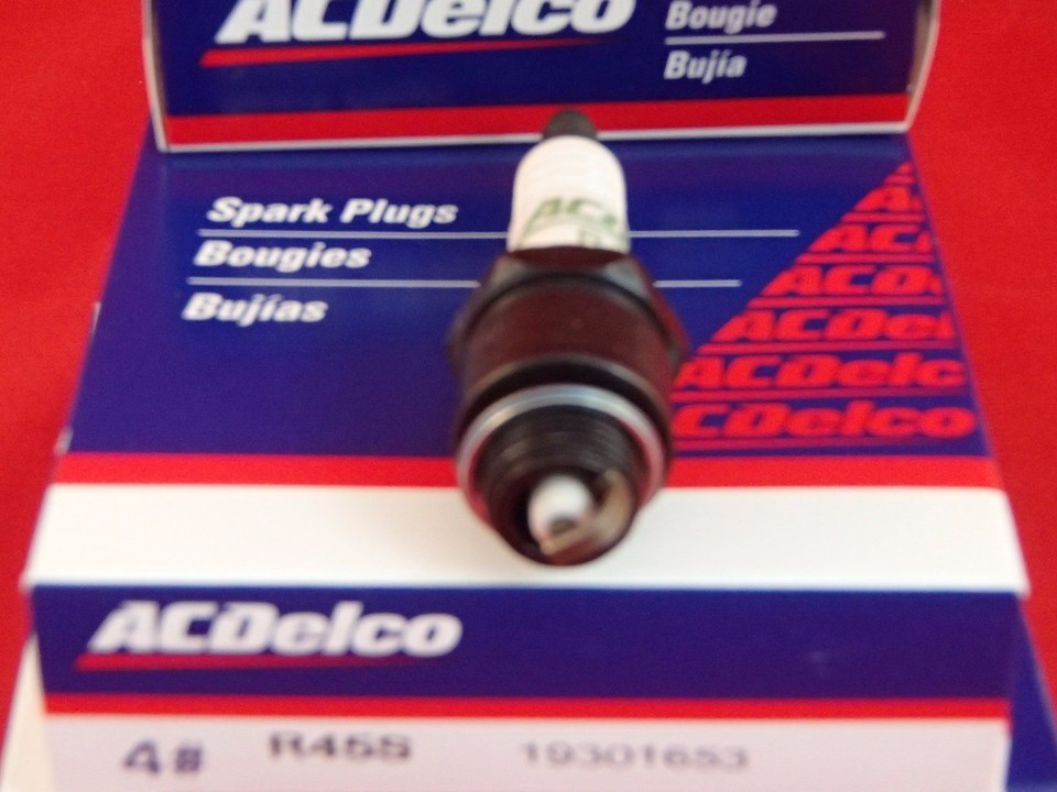 AC Delco Spark Plugs R45S BOX SET OF 8 | eBay