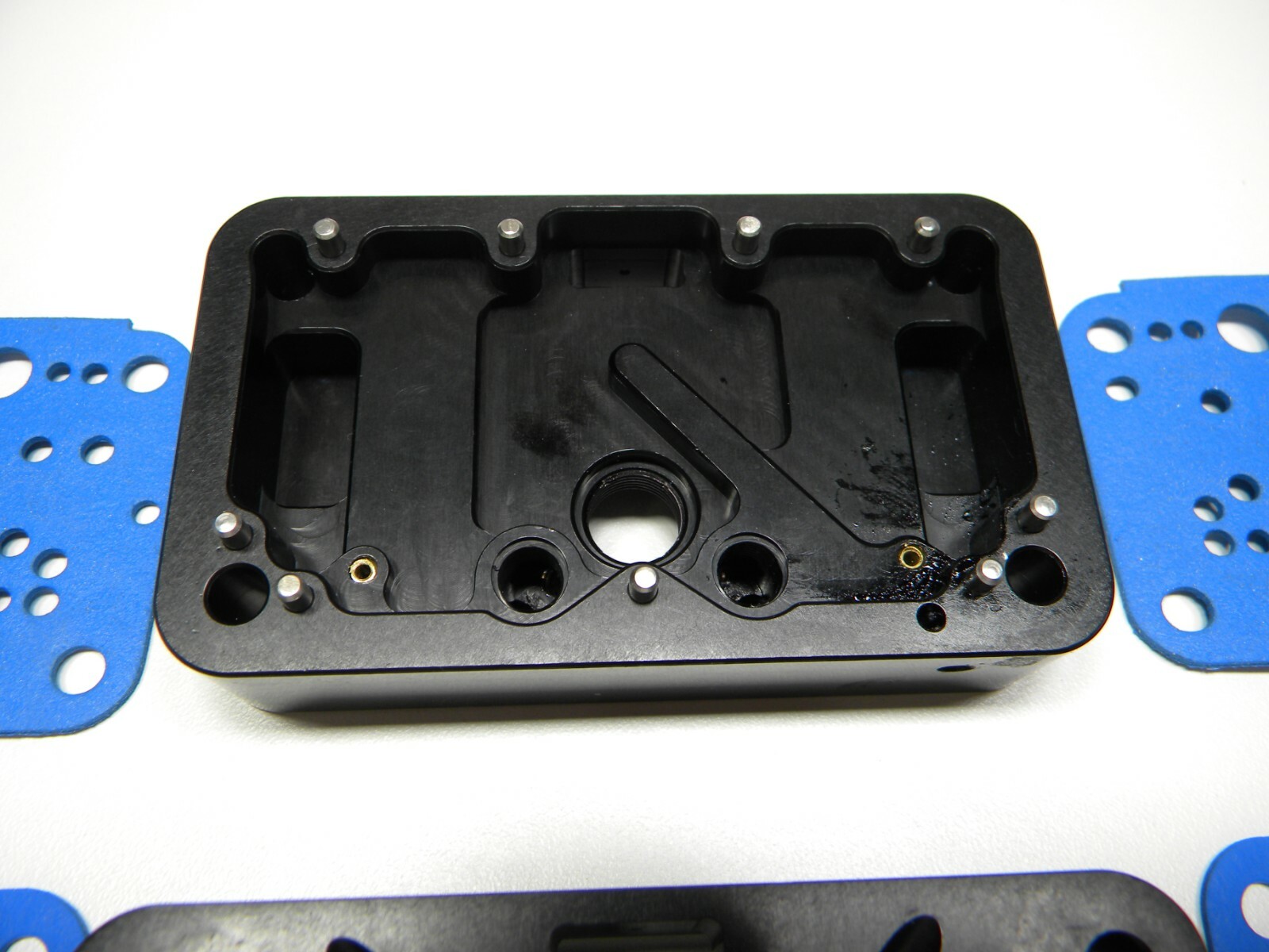 Holley QFT CCS 1250 CFM Methanol 3 Circuit Racing Metering Block Kit ...