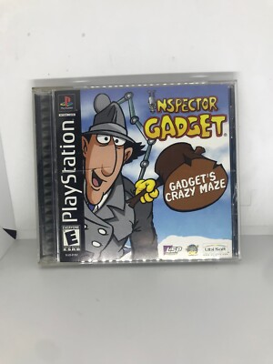 Inspector Gadget: Gadget's Crazy Maze (Sony PlayStation 1, 2001) PS1 ...