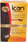 ican Permanent Powder Hair Dye-No Ammonia, no peroxide Mix with water ...