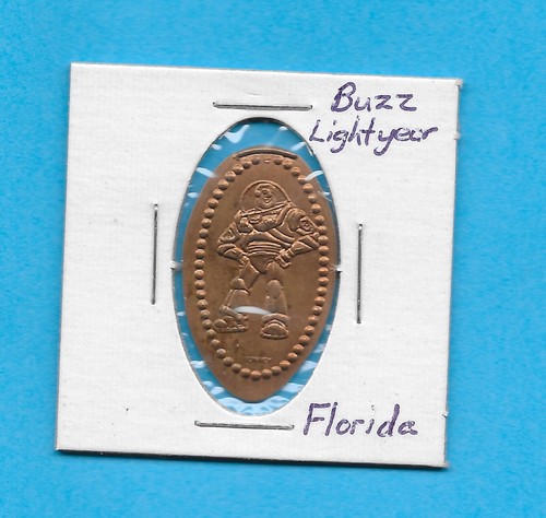 COPPER BUZZ LIGHTYEAR TOY STORY WDW CONTEMPORARY PRESSED RETIRED PENNY ...