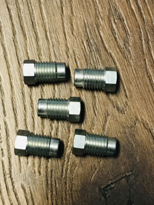 5x Brake Line Screw Fitting for 4,75mm F Flange M12x1mm | eBay Australia