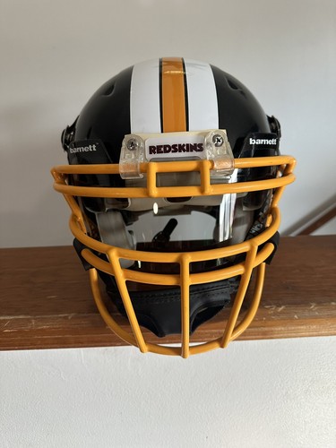 CUSTOM BLACK WASHINGTON REDSKINS FULL SIZE M SCHUTT DNA HELMET! | eBay