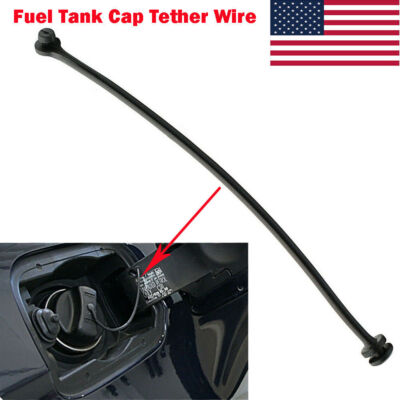 1PC Black Fuel Gas Tank Cap Tether Wire For BMW E81 E87 E88 E89 E71 E46 ...