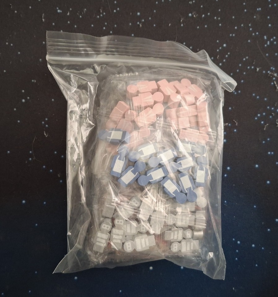 MAGLEV METRO MAPS Expansion VOLUME 1 + Kickstarter Printed Meeples Set ...