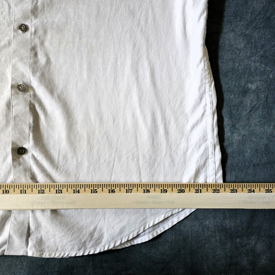 Robert Graham Bayview Med Short Sleeve Button Down Lace Pattern ...