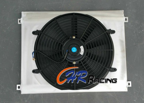 ALUMINUM RADIATOR SHROUD+FAN For FORD MUSTANG V8 289 302 WINDSOR 1964 ...