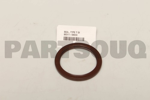 9031158006 Genuine Toyota SEAL, OIL(FOR TIMING CHAIN OR BELT COVER ...