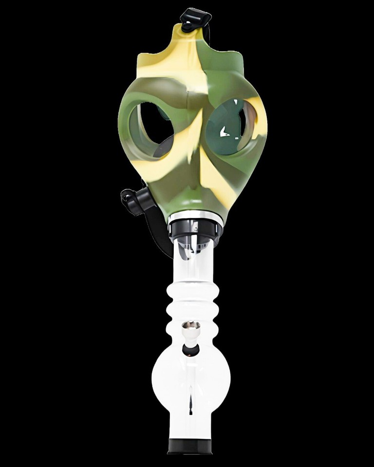 Gas Mask Bong SILICONE Bongs Acrylic Water Pipe COOL Bongs CHEAP Bongs ...