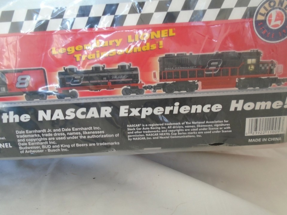 FACTORY SEALED LIONEL DALE EARNHARDT JR ELECTRIC TRAIN SET | eBay