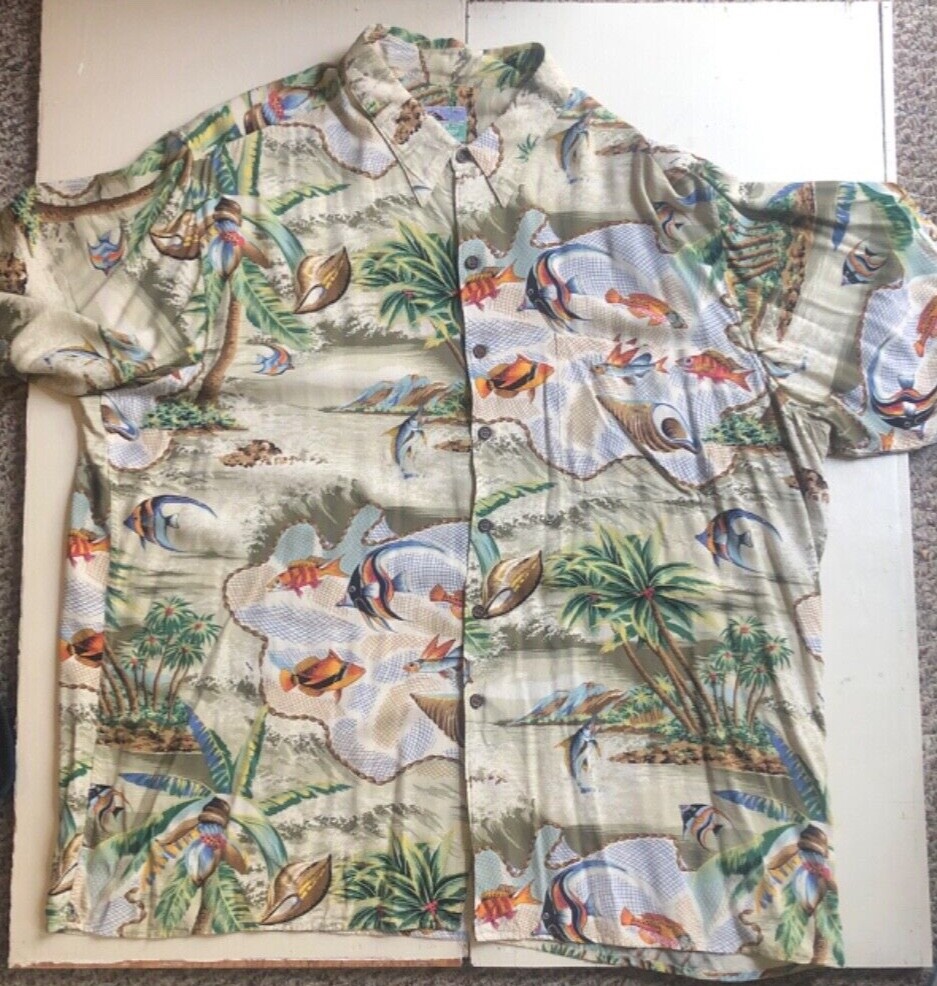 Vintage Reyn Spooner Hawaiian Shirt Size XXL | eBay