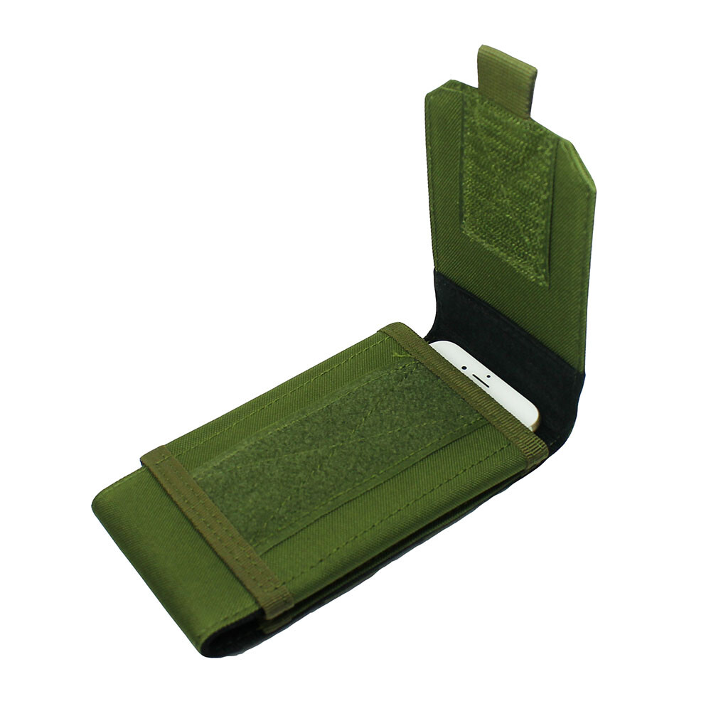 Tactical Army MOLLE Bag Hook Loop Belt Pouch Holster Case For iPhone ...