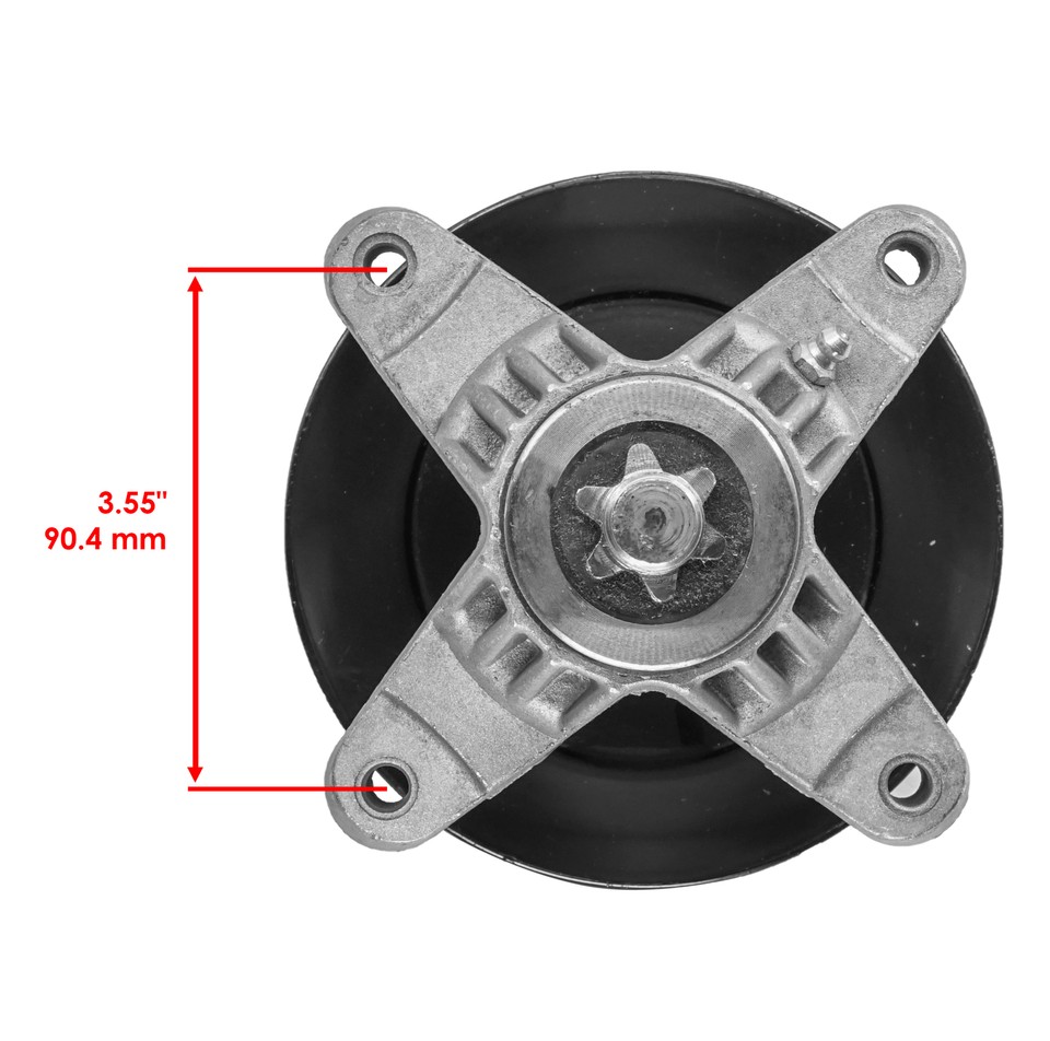 Deck Spindle w/ Pulley for Cub Cadet RZT-50 i1050 LT 1050 SLT1550 ...