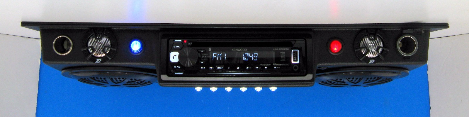 UTV Radio Polaris RZR Ranger Overhead Console Stereo KENWOOD BLUETOOTH ...