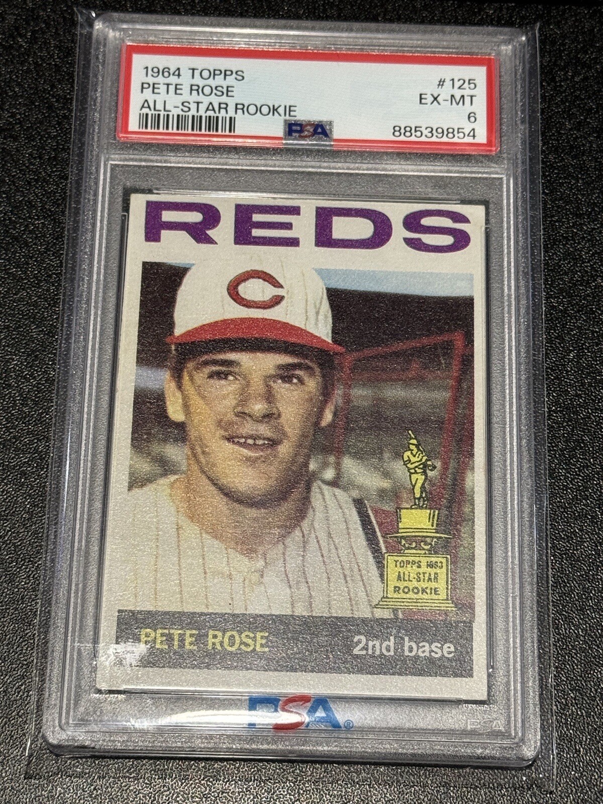 Pete Rose 1964 Topps #125 All-Star Rookie Price Guide - Sports Card ...