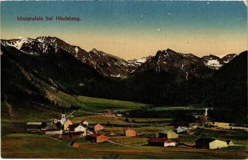 CPA AK HINTERSTEIN Totalansicht GERMANY (1296674) | eBay