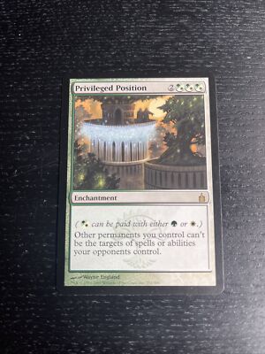 Privileged Position [Ravnica: City of Guilds] MTG Near Mint | eBay