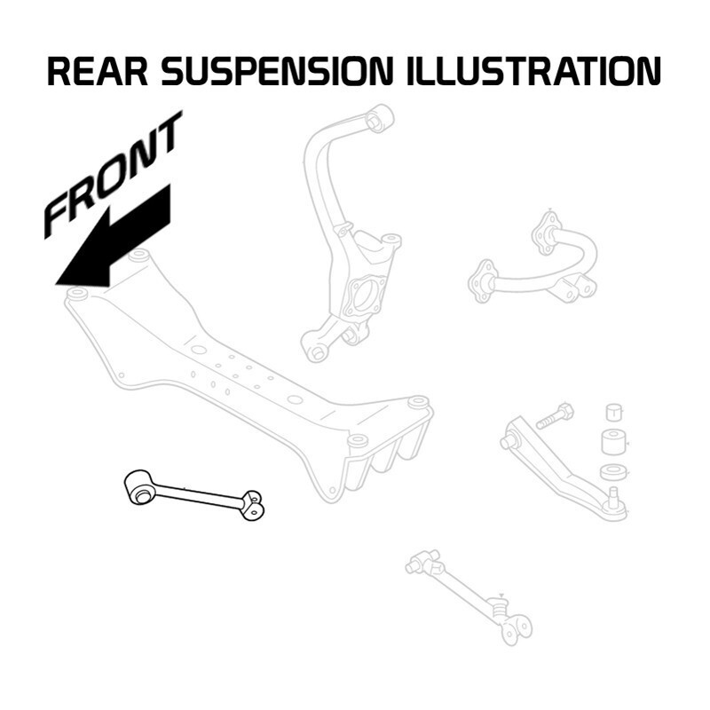 Adjustable Rear Lateral Arms For Dodge Stratus Coupe 00-05 Godspeed# AK ...