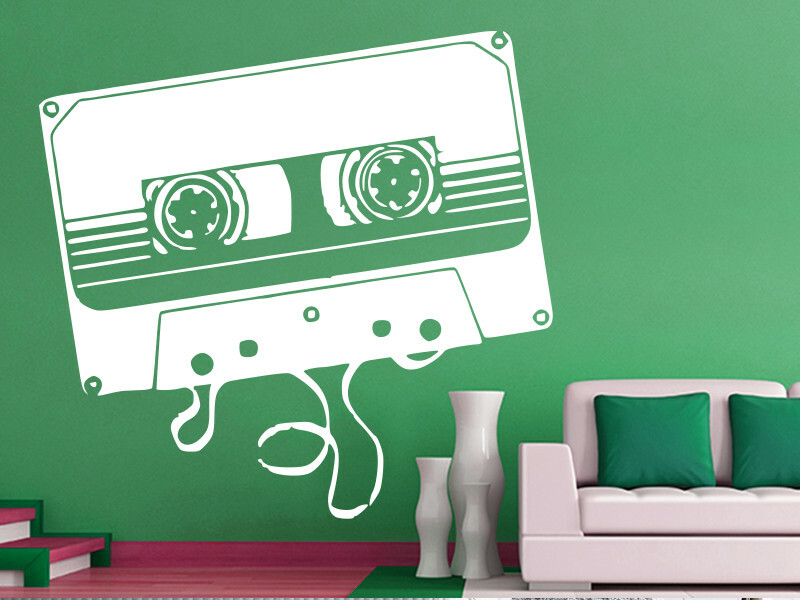 gotg cassette poster vinyl sticker marvel groot home wall art room ...