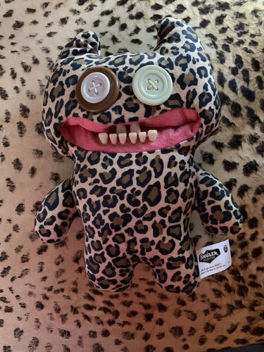 Fuggler Leopard Print Funny Ugly Monster Plush Toy Collectable Brand ...