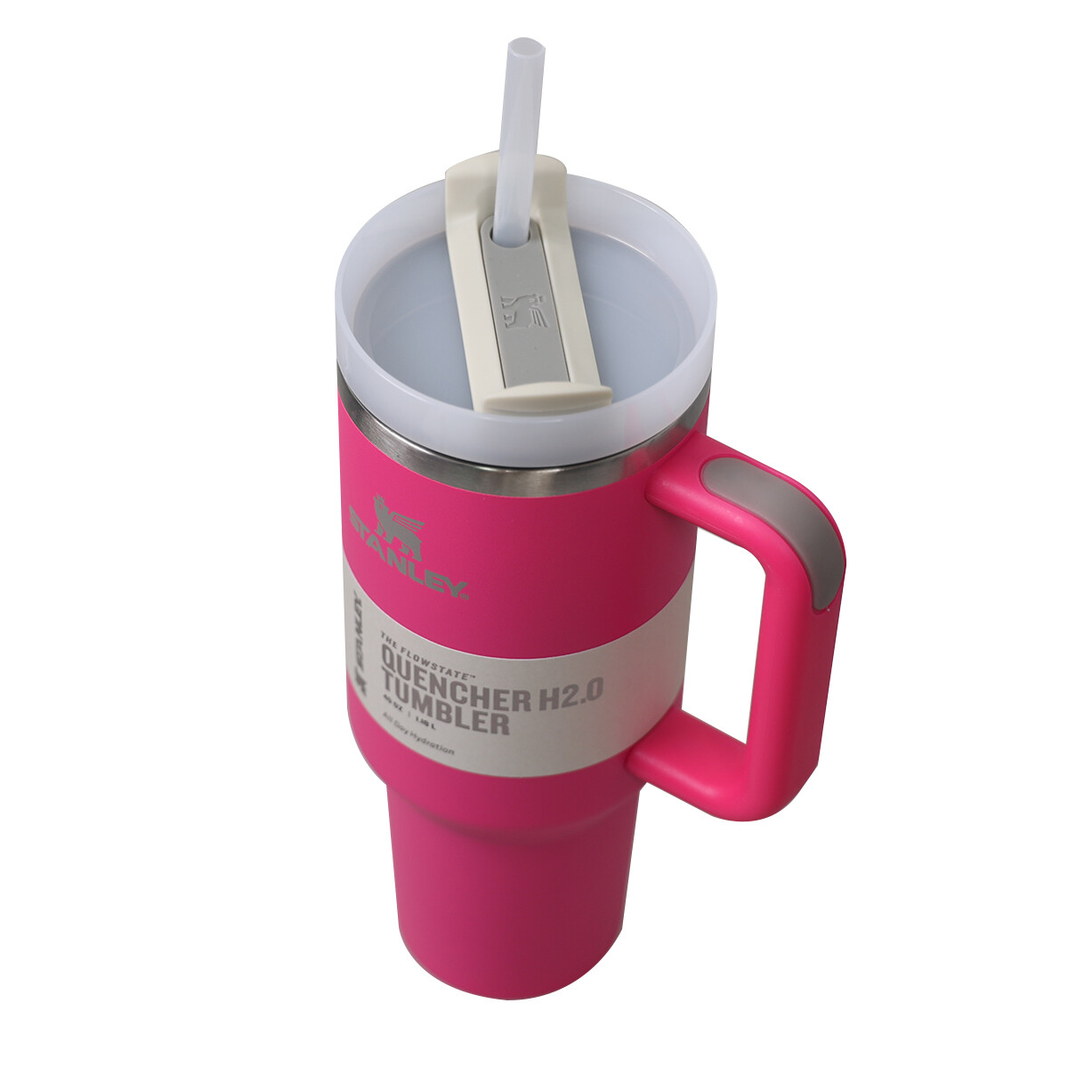 Stanley 30oz Stainless Steel Tumbler W/ Lid and Straw H2.0 - Rose Red