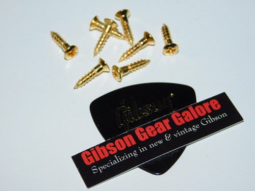 Fender Richie Kotzen Telecaster Pickguard Screws Set Gold Guitar Parts ...