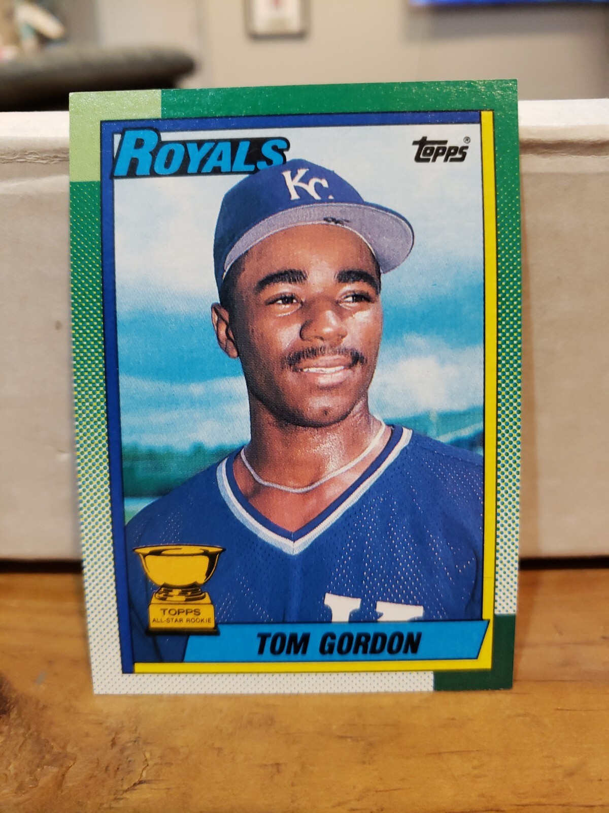 1990 Topps#752 Tom Gordon Rookie Card Kansas City Royals Mint Pre Owned ...