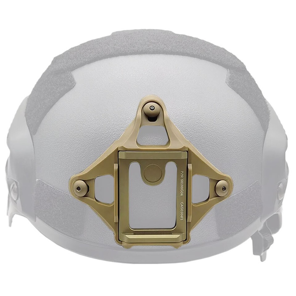 Aluminum Tactical Helmet 3-Hole NVG VAS Shroud Helmet Mount For L4G24 ...