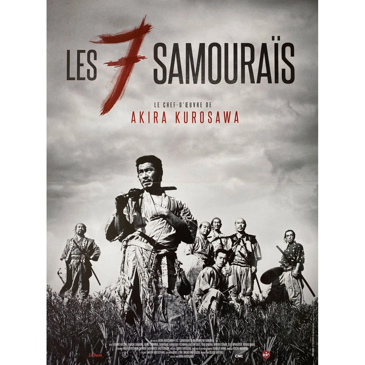 Seven Samurai Japanese Poster
