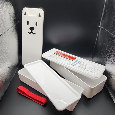 SoftBank Dog Otoson Famous Shiba Inu Mascot Bento Lunch Box Container ...