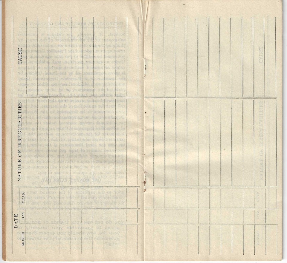 U.S. MAIL CONTRACTOR'S HAND BOOK United States Fidelity and Guaranty ...