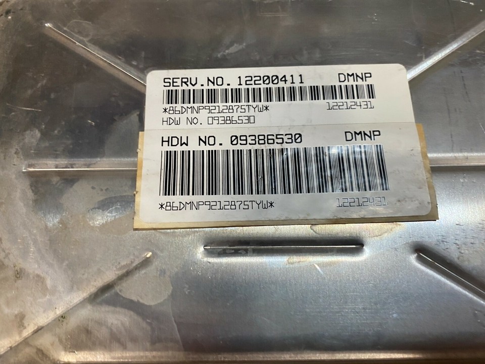 01 2001 02 2002 CHEVROLET SILVERADO ENGINE COMPUTER ECU ECM 12200411 ...