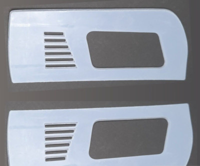 1/8 POCHER FERRARI F40 - SERIES 1 SLOTTED DOOR PANELS TRIMS - RESIN ...