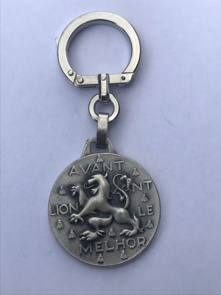 AUGIS Lyon Metal Keychain Key Ring PC Key Holder Best Promotional Gifts ...