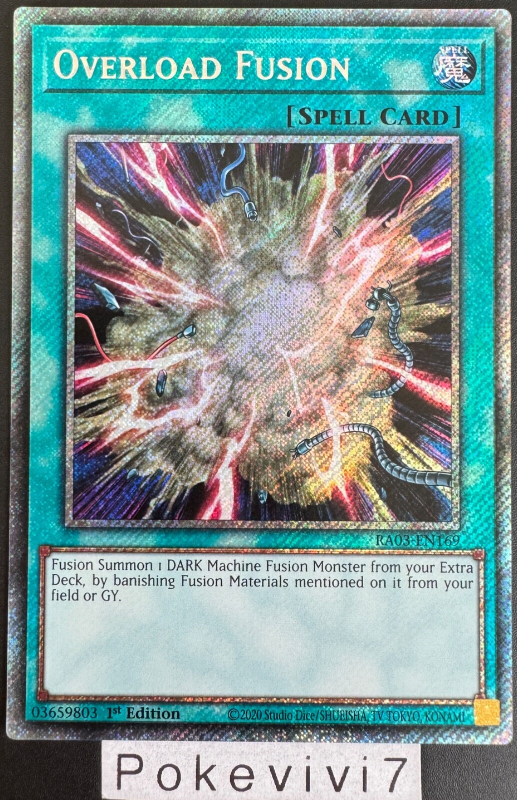 Carte YU-GI-OH! OVERLOAD FUSION RA03-EN169 PSR NEUF | eBay
