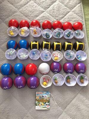 Pokemon Get Collections Sinnoh Region Figure Toy Lot Set Pokeball FS ...