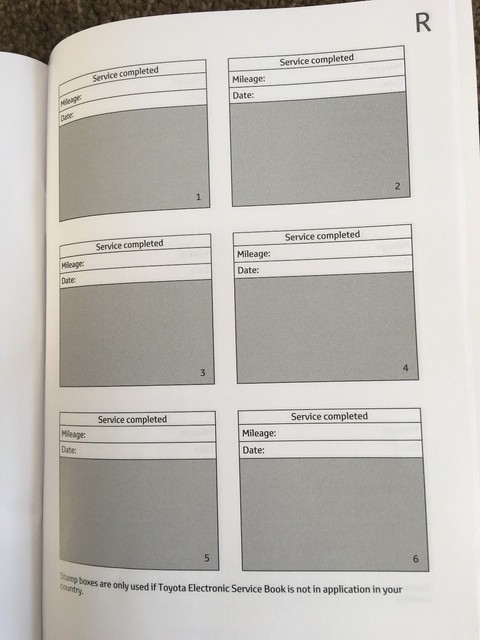 Genuine TOYOTA Gt86 Service History Record Book Blank for sale online ...