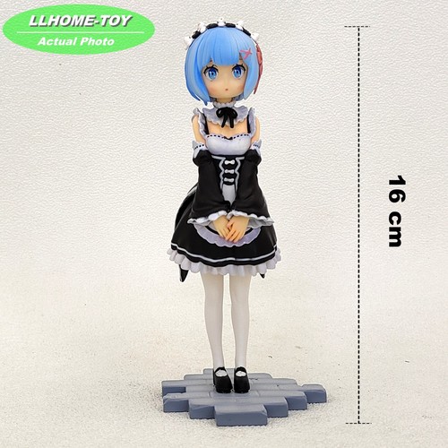 Anime RE character Rem childhood cute girl Maid PVC Figure Statue Toy ...