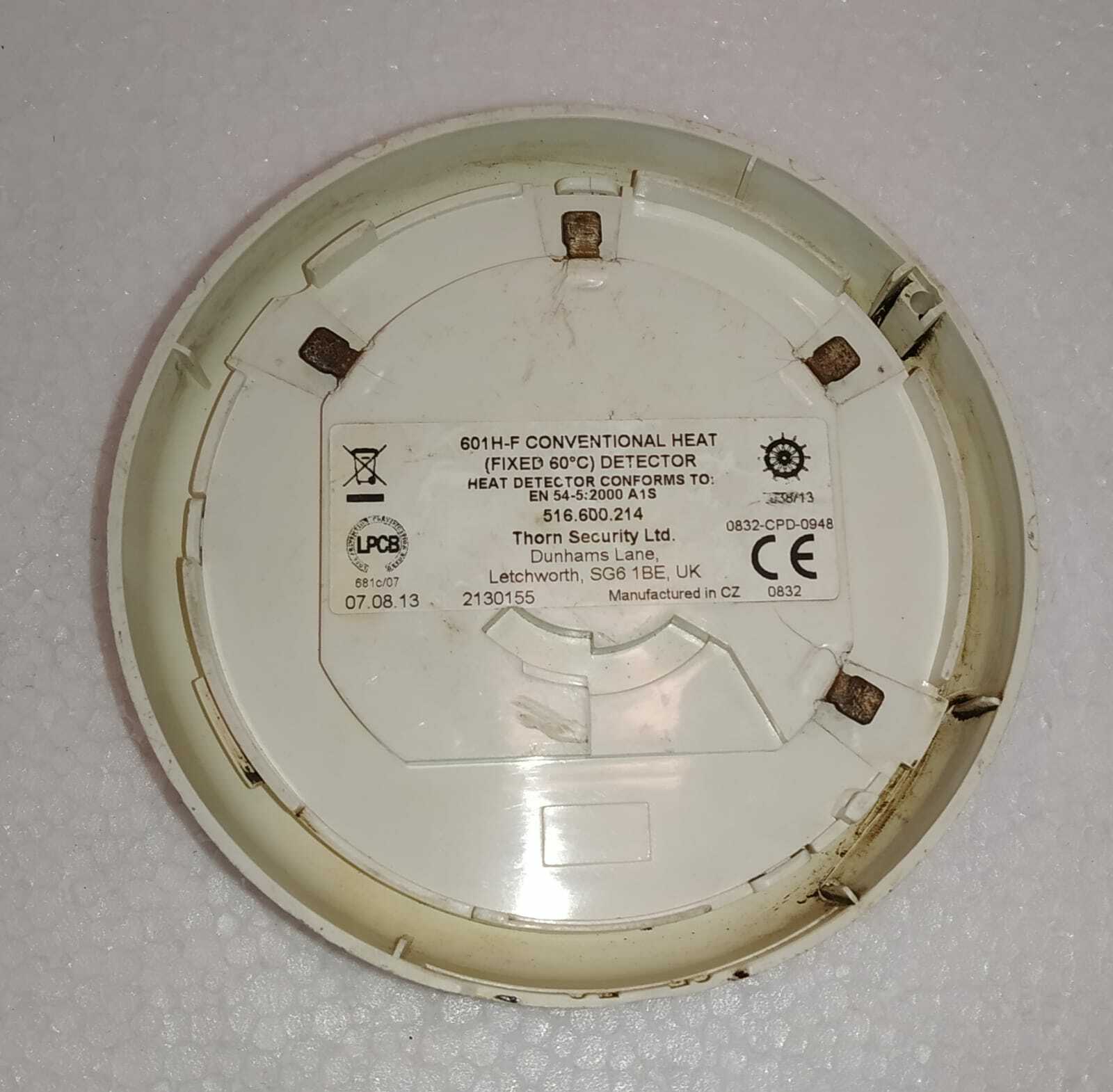 601H-F CONVENTIONAL HEAT DETECTOR THORN SECURITY 516.600.214 | eBay