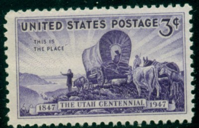 #950 3¢ UTAH STATEHOOD STAMPS LOT OF 400, MINT - SPICE UP YOUR MAILINGS ...