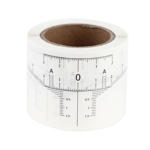 50pcs Eyebrow Ruler Sticker Sticky Eyebrow Ruler Guide Permanent Makeup ...