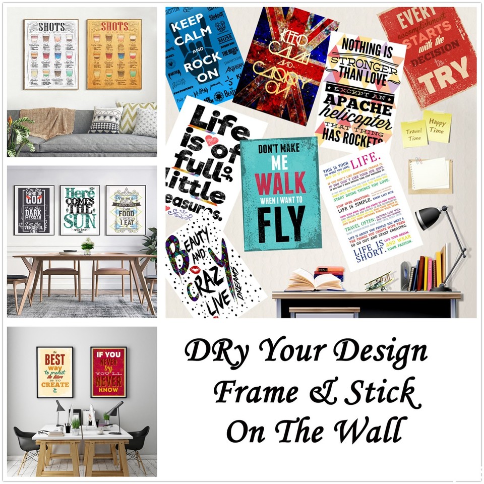 Custom Poster Print Photo Decorative Paint Silk Canvas Art Wall Decor ...