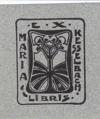 EX LIBRIS Maria KASSELBACH | eBay