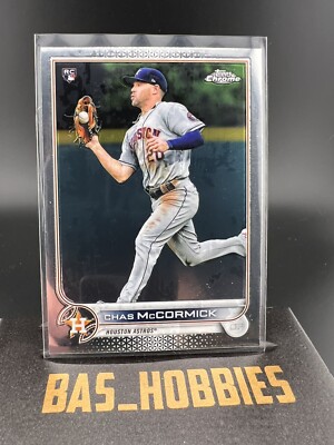 2022 Topps Chrome CHAS McCORMICK Rookie Card #43 Houston | eBay